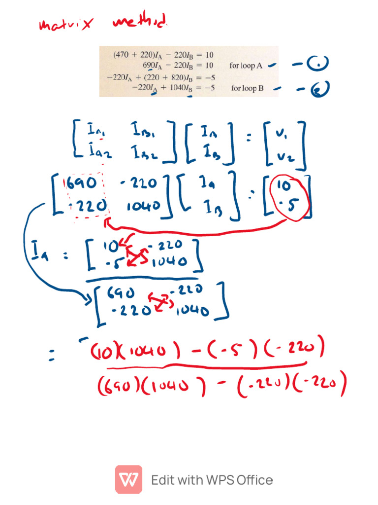 7 Matrix Method | PDF