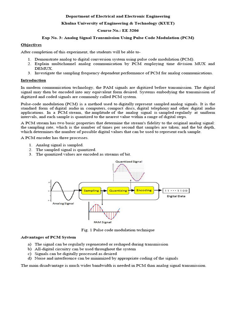 EE 3206, Exp 03 | PDF | Sampling (Signal Processing) | Computing
