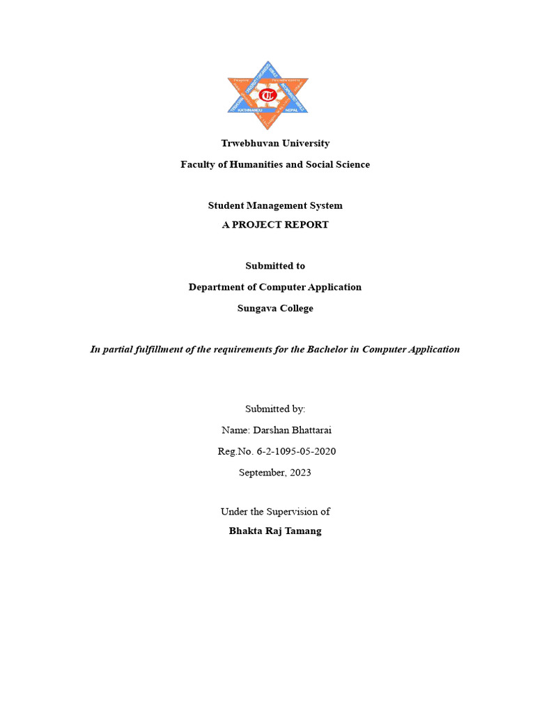 Project Report of SMS | PDF | Php | Java Script