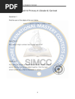 SMC 2024 Questions and Solutions-1 | PDF | Area | Perpendicular