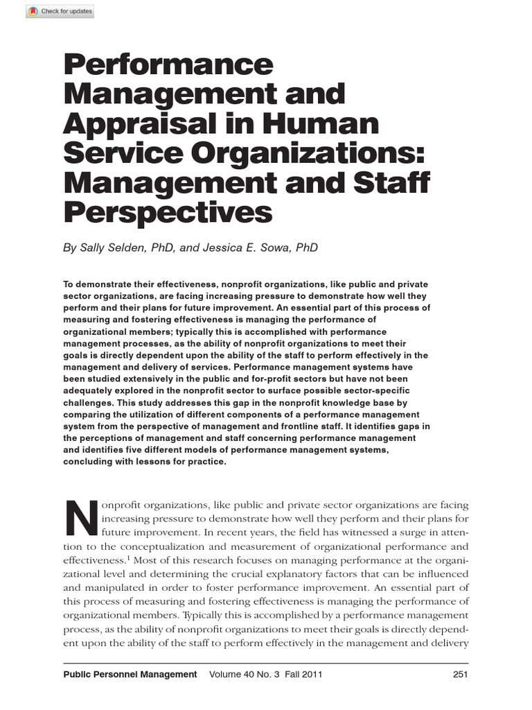 Performance Management | PDF | Performance Appraisal | Performance ...