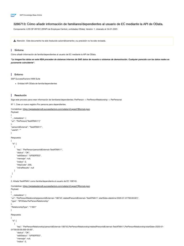 Familiares Update Odata Api | PDF | Informática | Tecnologías de la ... Familiares Update Odata Api | PDF | Informática | Tecnologías de la ...