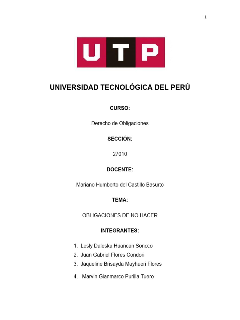 Tarea Academica 1 - Terminada | PDF | Daños y perjuicios | Pagos