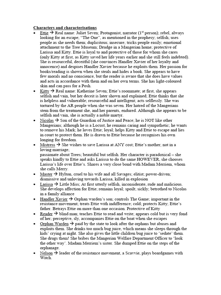 Grade 10 English The Mark | PDF