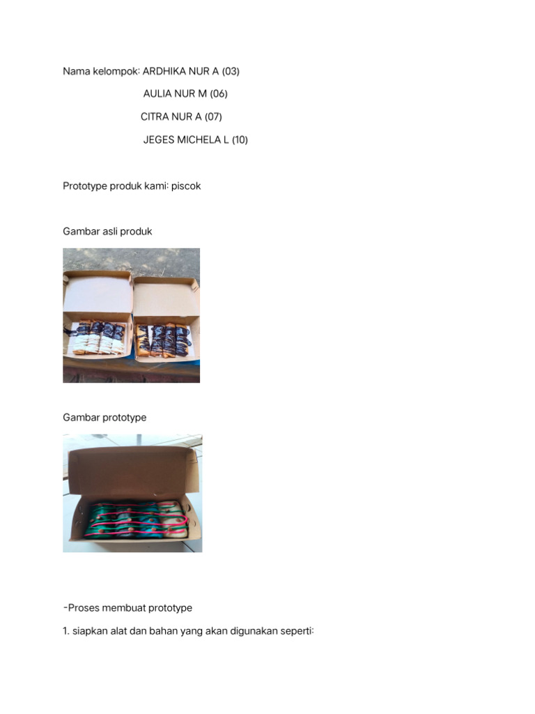 Laporan Prototype Pdf