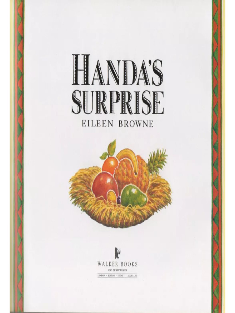 Handa's Surprise | PDF