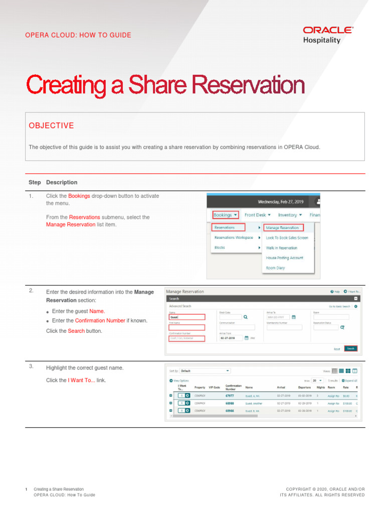 Creating A Share Reservation - How To Guide | PDF | Computing | Software
