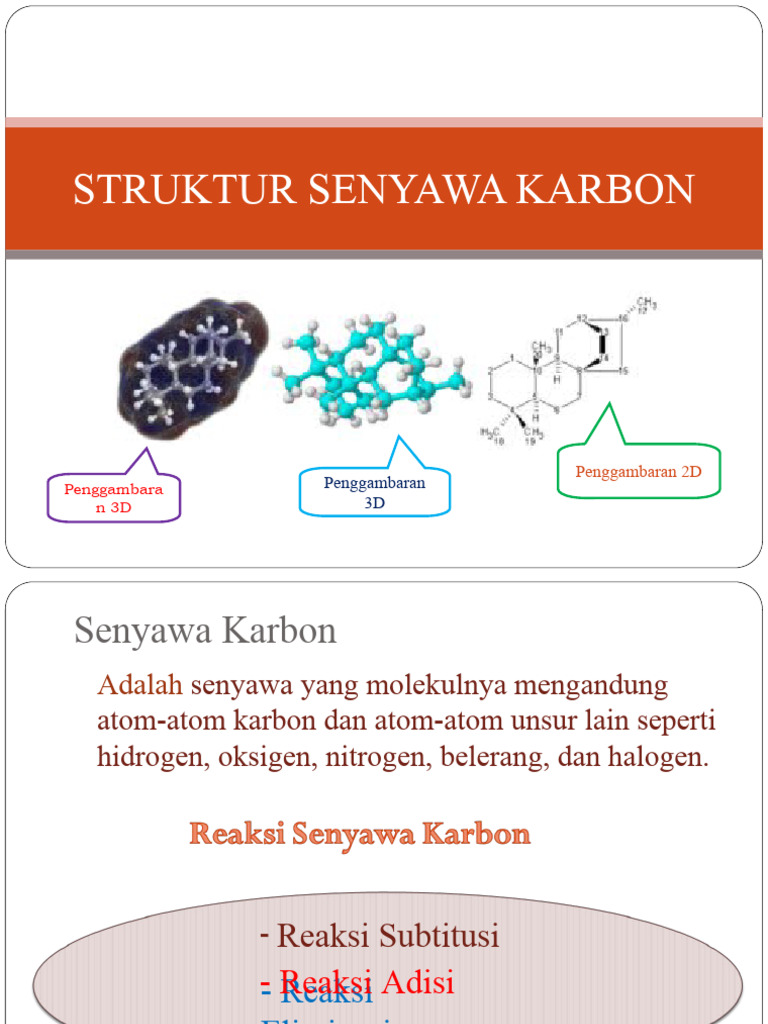 Struktur Senyawa Karbon | PDF | Sains & Matematika