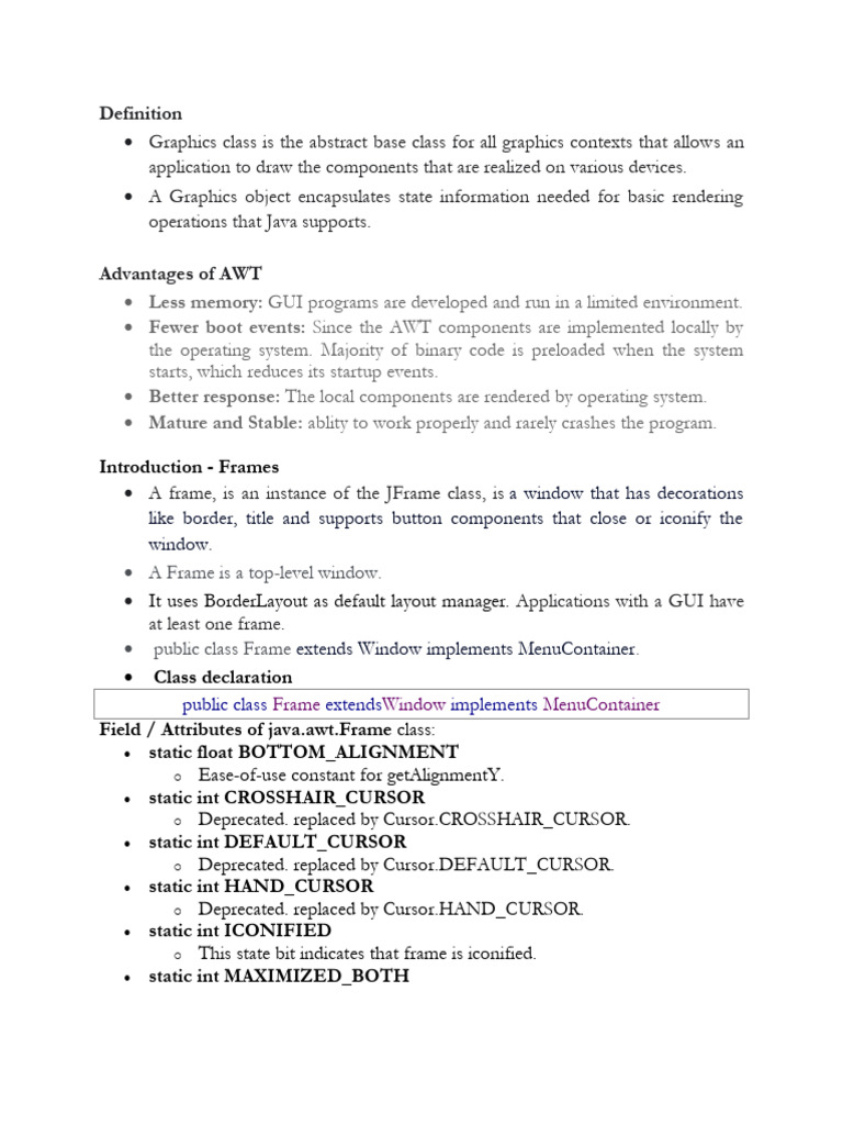 Unit 5-Oops | PDF | Class (Computer Programming) | Method (Computer ... Unit 5-Oops | PDF | Class (Computer Programming) | Method (Computer ...