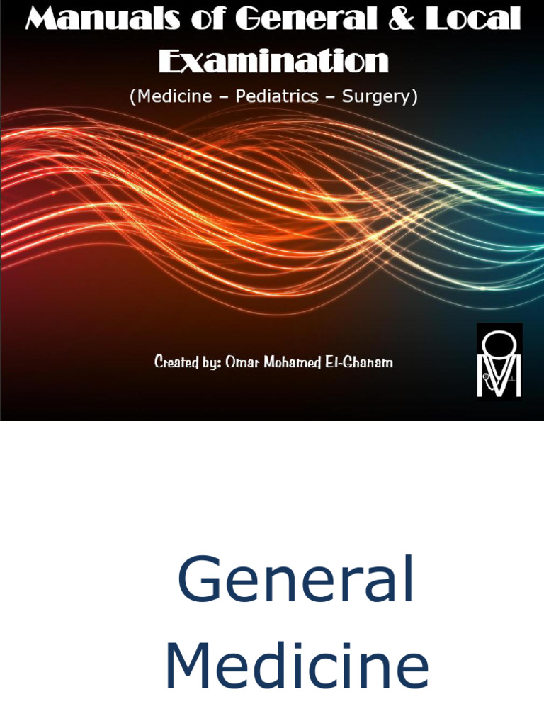 General Medicine Examination Guide | PDF | Pulse | Heart