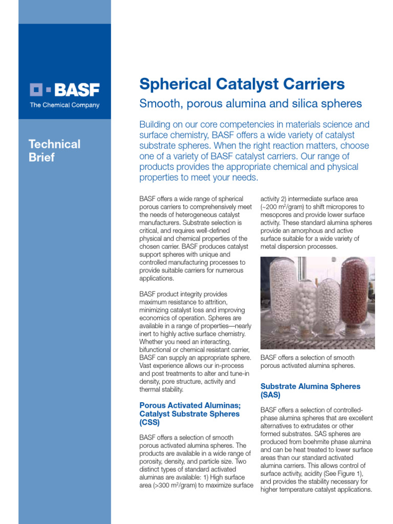 BF9252_US_Spherical_Catalyst_Carriers_Tech_Brief (002) | PDF