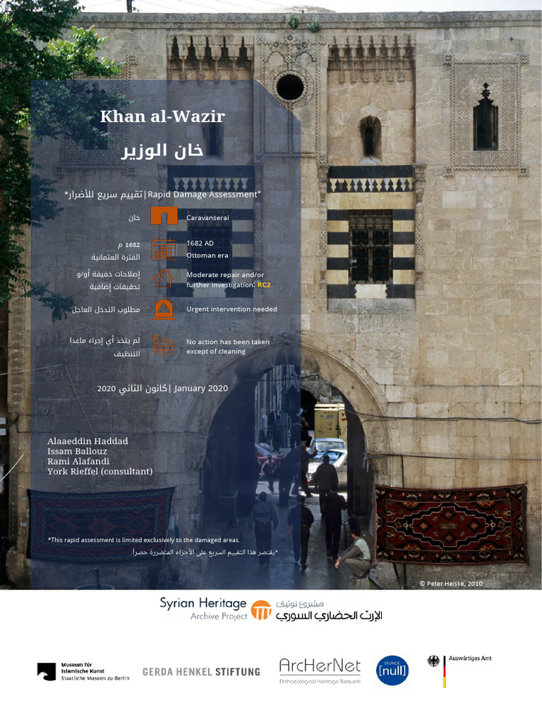 Khan Al-Wazir | PDF | Masonry | Dome