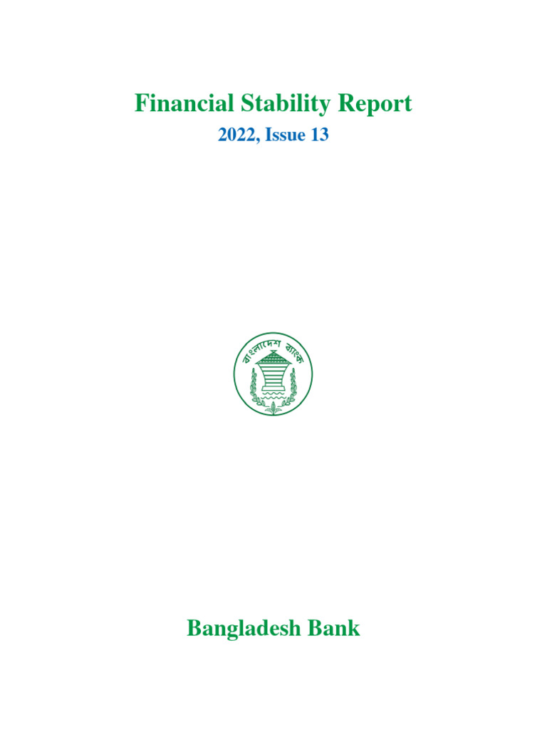 Bangladesh Financial Stability 2022 | PDF | Cost Of Living | Banks