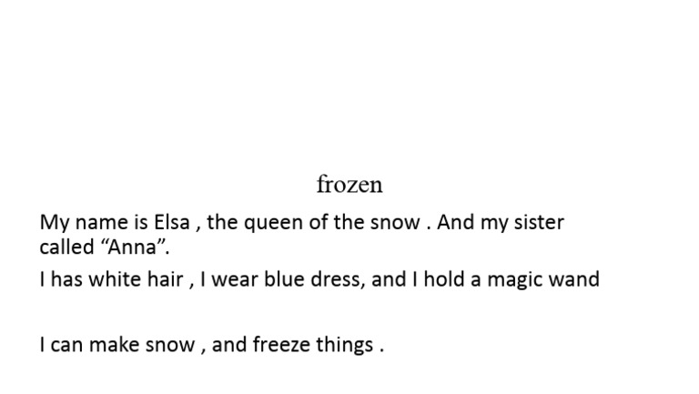 Frozen | PDF