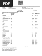 CBC Test Report Format Example Sample Template Drlogy Lab Report | PDF ...