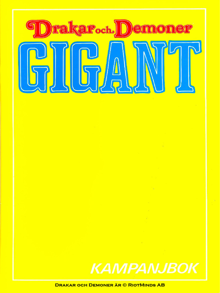 Grundregel Gigant Bok 2 (1987) | PDF