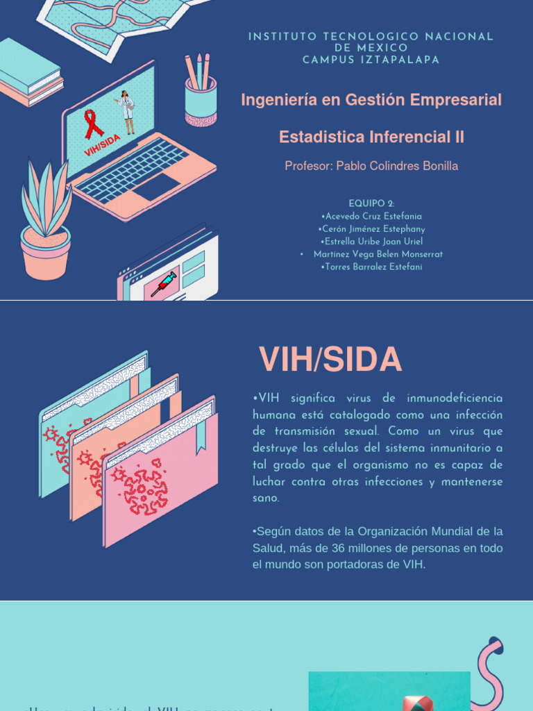 Vih Sida - Equipo 2 | PDF | VIH / SIDA | VIH