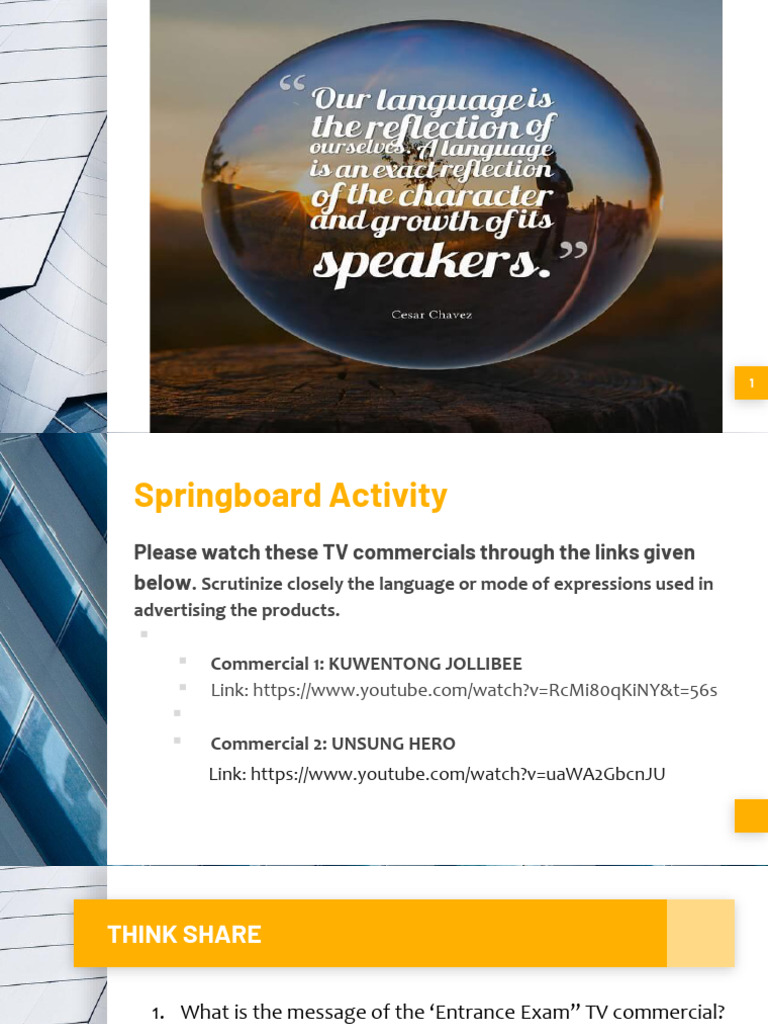 Varieties of Language Registers | PDF | Communication | Television ...