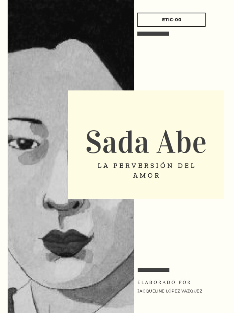 Sada Abe | PDF | Amor | Geisha