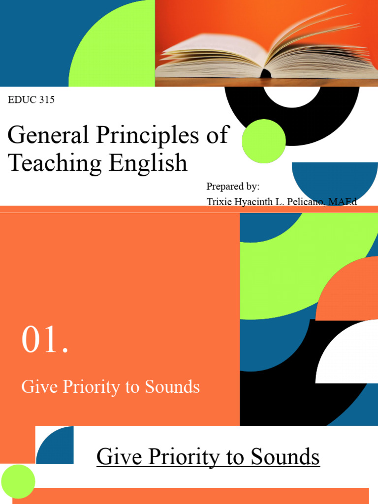 General Principles of Teaching English | PDF | Vocabulary | Learning