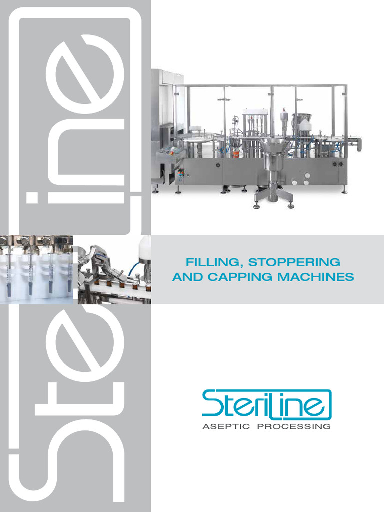 Steriline Vial Filling & Stoppering Machines | PDF | Pump | Machines