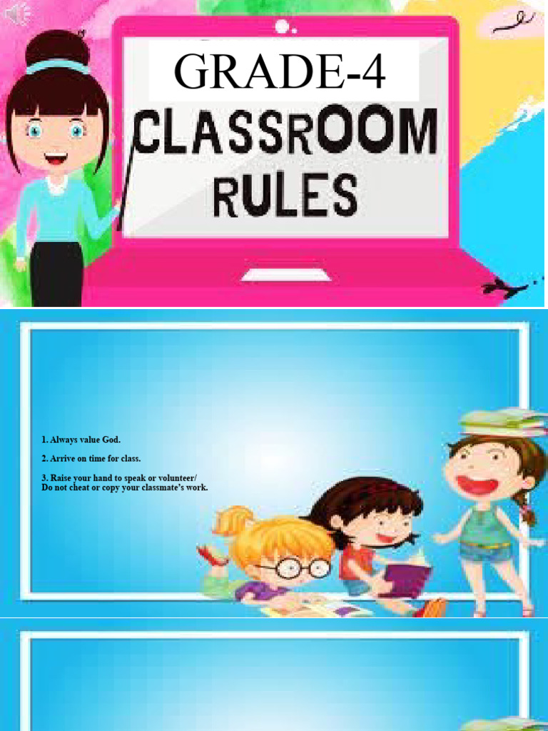 Classroom Rules | PDF