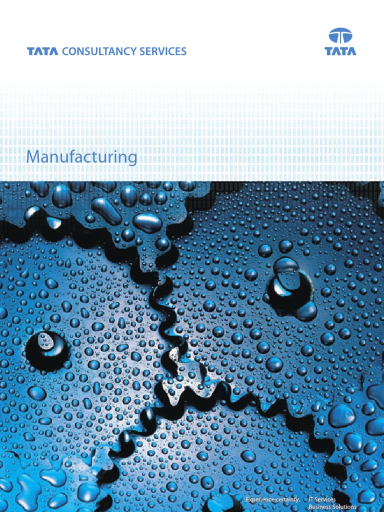 Manufacturing Brochure TCS Manufacturing ISU Brochure 10 2009 | PDF ...