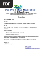 Solar PV Grant Declaration of Works Form | PDF | Photovoltaic System ...