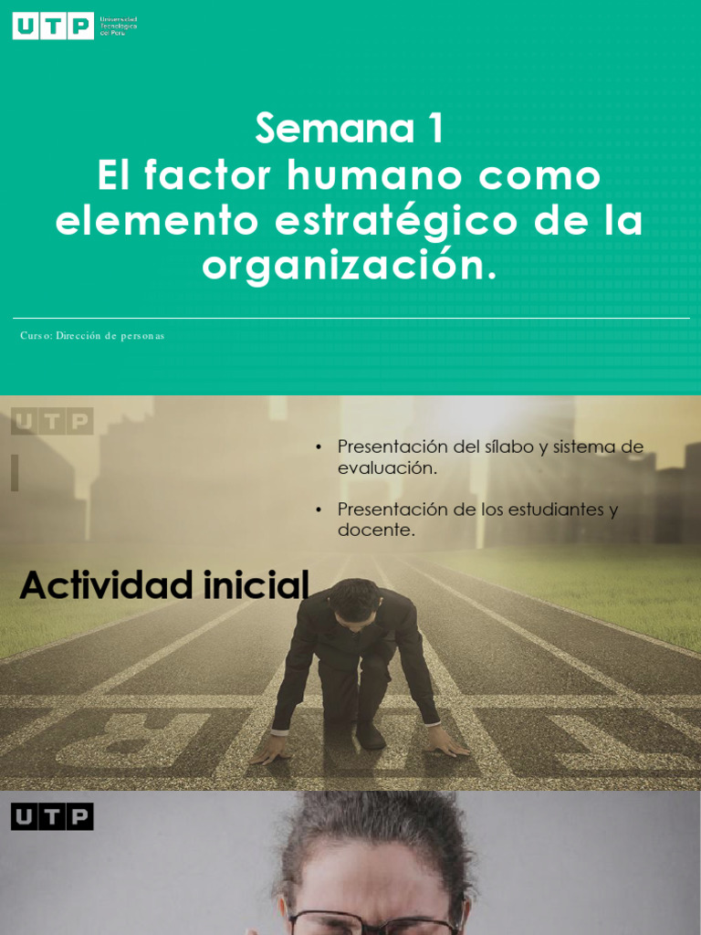 S01.s1-El factor humano como elemento estratégico de la organización. | PDF | Business | Gestión ...