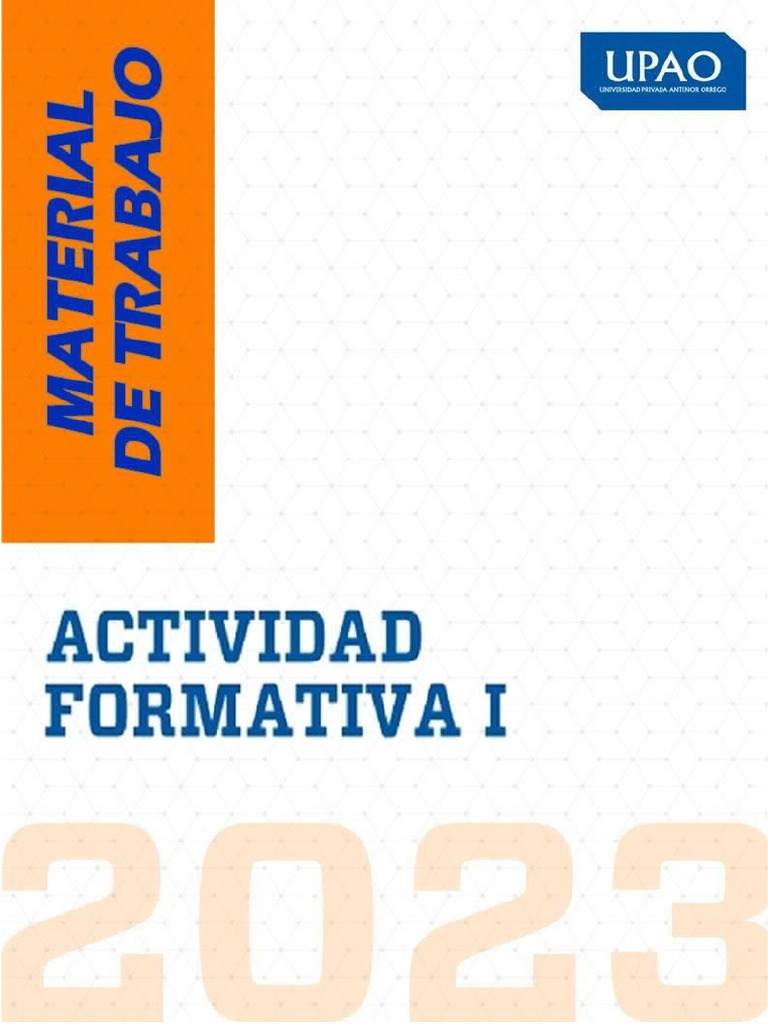 Semana 4 - Material de Trabajo (2023-10) TAREA | PDF