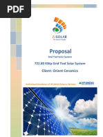 PVsyst Report - 1 | PDF | Photovoltaics | Solar Panel