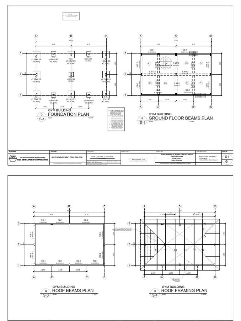 Gym Combined | PDF | Structural Engineering | Components