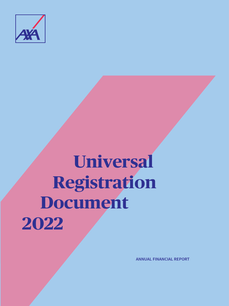 Axa PDF | PDF | Sustainability | Insurance