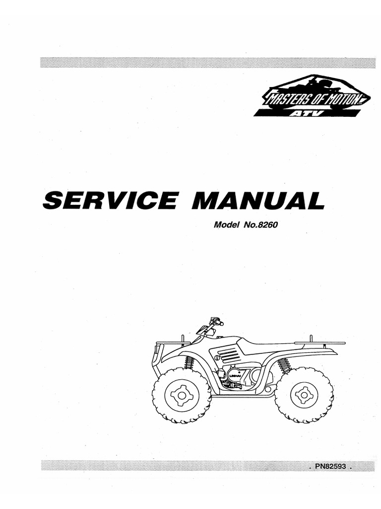 Linhai ATV Service Manual | PDF