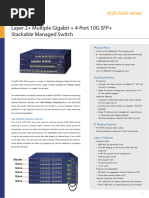 5520 Extreme Datasheet | PDF | Network Switch | Computer Network