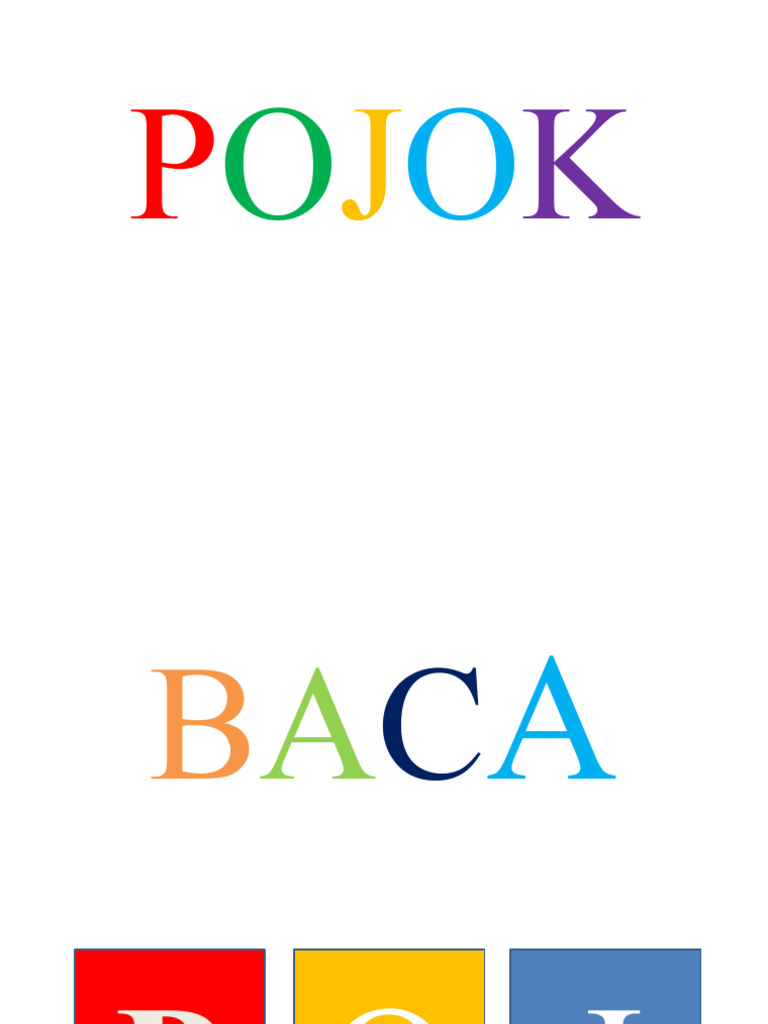 Pojok Baca | PDF