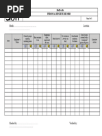 Locker Inspection and Cleaning Checklist | PDF | Home & Garden