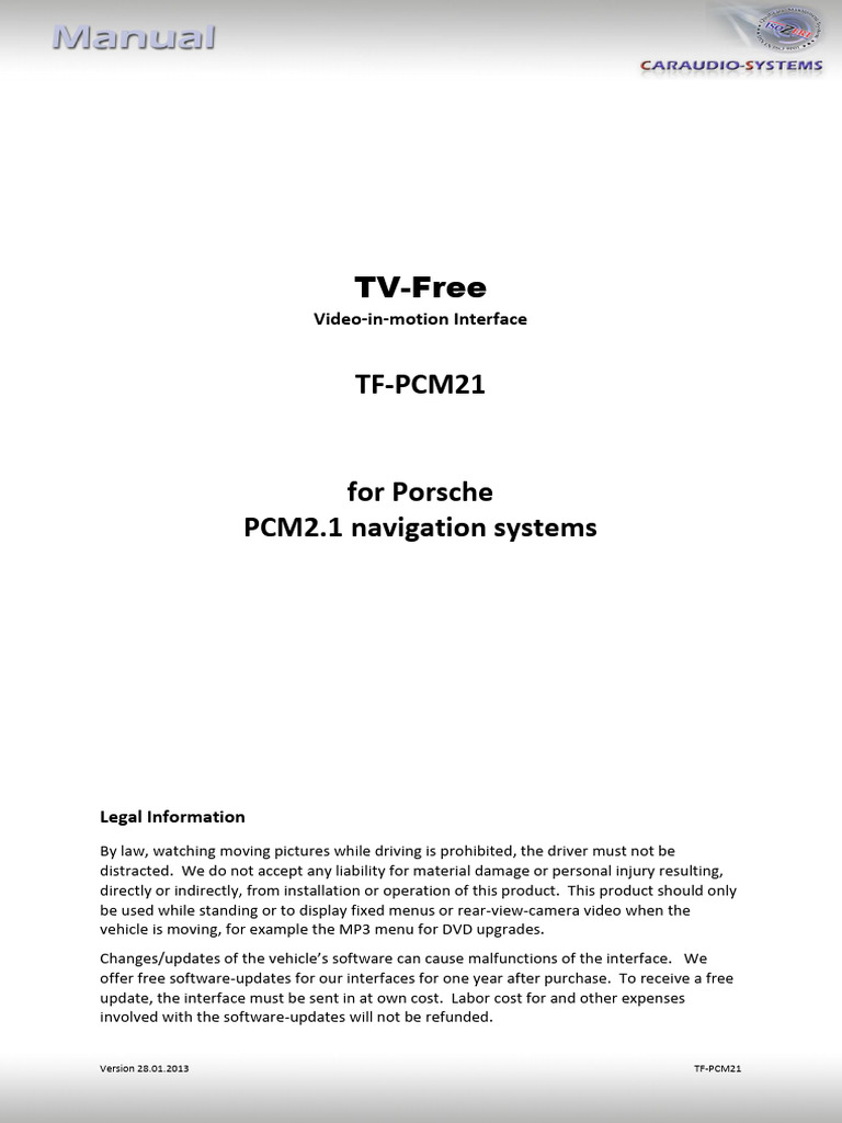 Man Eng TF-PCM21 | PDF | Electrical Connector | Graphical User Interfaces