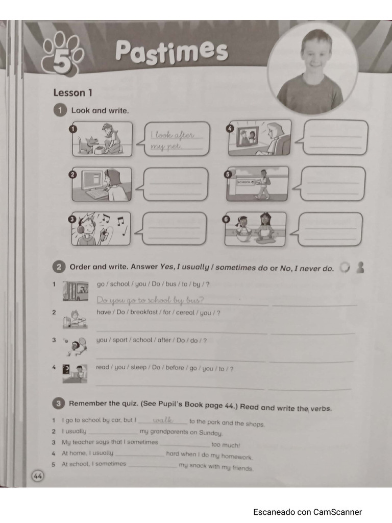 T5 - English Activity Book | PDF