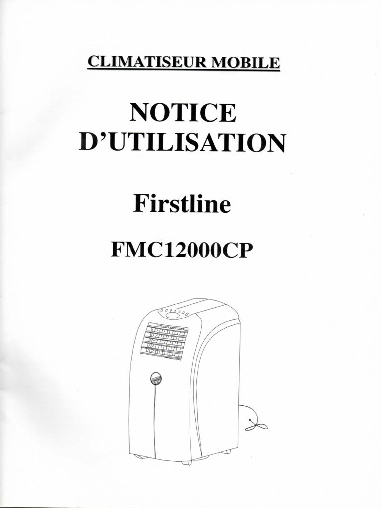 Firstline FMC12000CP Air Conditioner | PDF