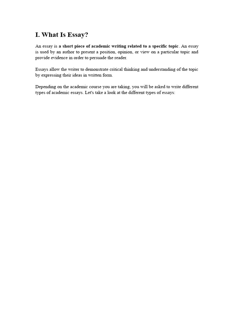 Writing Essays Module | PDF | Essays | Cognition