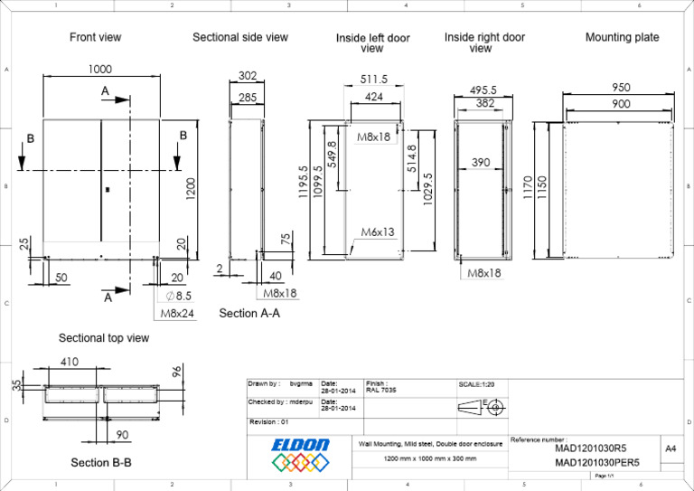 MAD1201030R5 CAD Drawing | PDF | Civil Engineering | Building Engineering