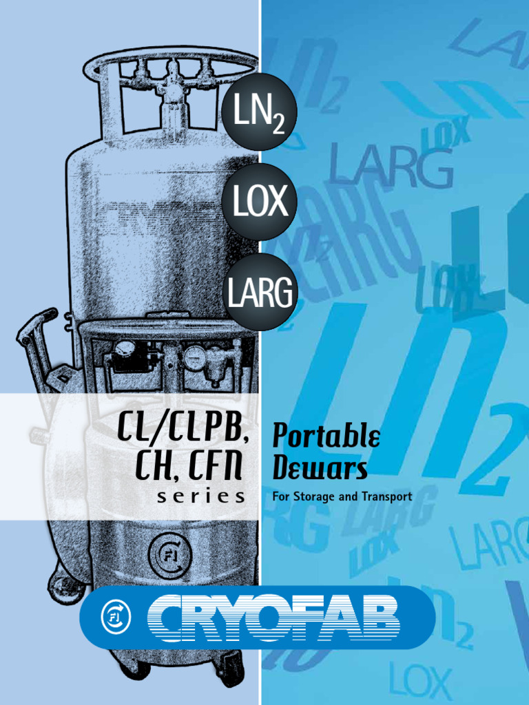CL & CLPB Portable Dewars 7-10-12 | PDF | Valve | Pressure