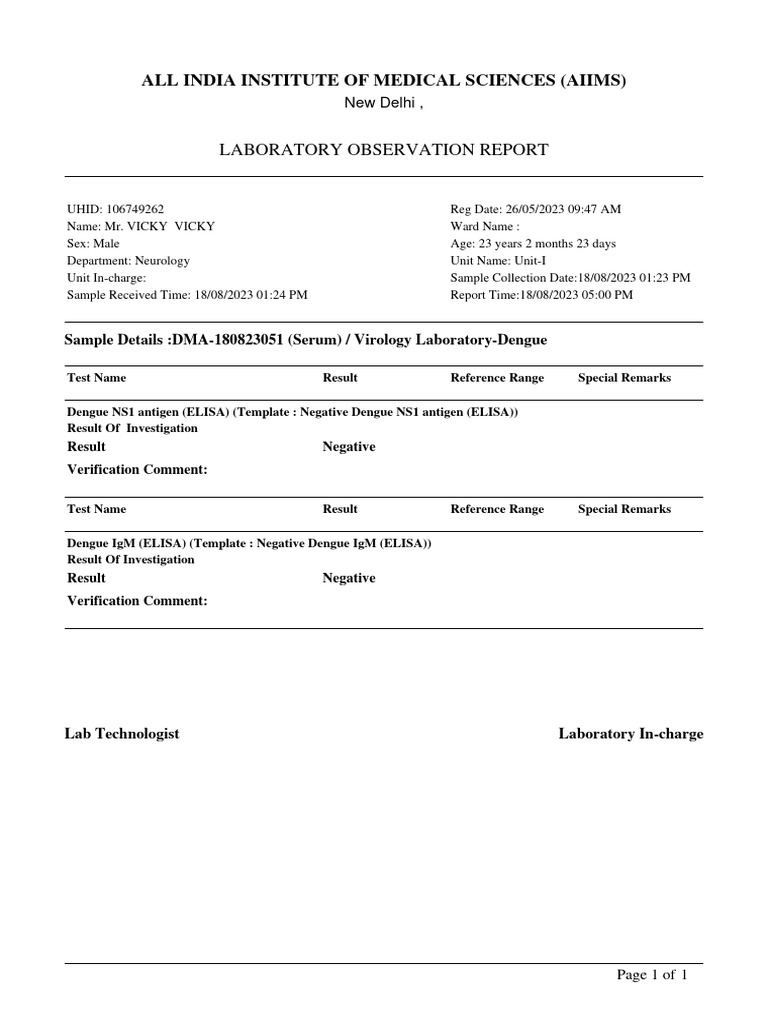SVLT Lab Report Details | PDF