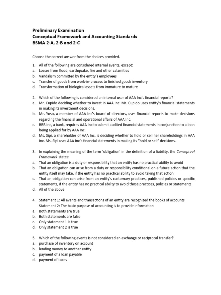 Questionnaire-CFAS Prelims (BSMA 2-A 2-B and 2-C) | PDF | Historical ...