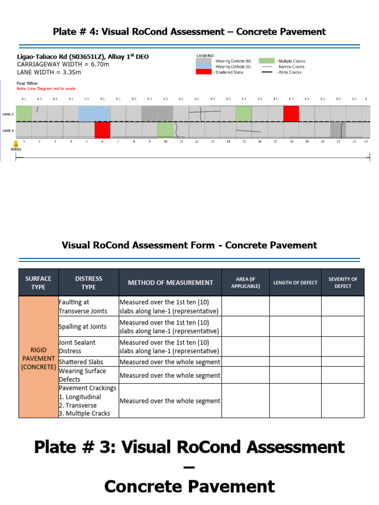 Concrete Pavement Condition Assessment | PDF