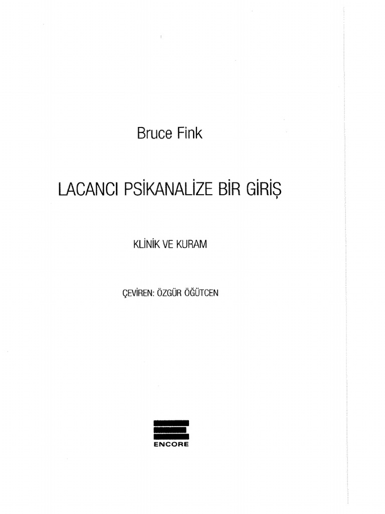 Bruce Fink | PDF
