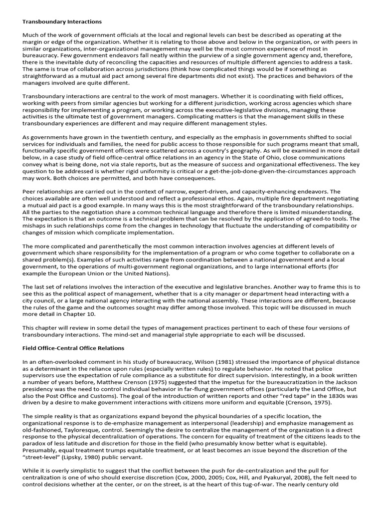 Transboundary 1 | PDF | Finance & Money Management