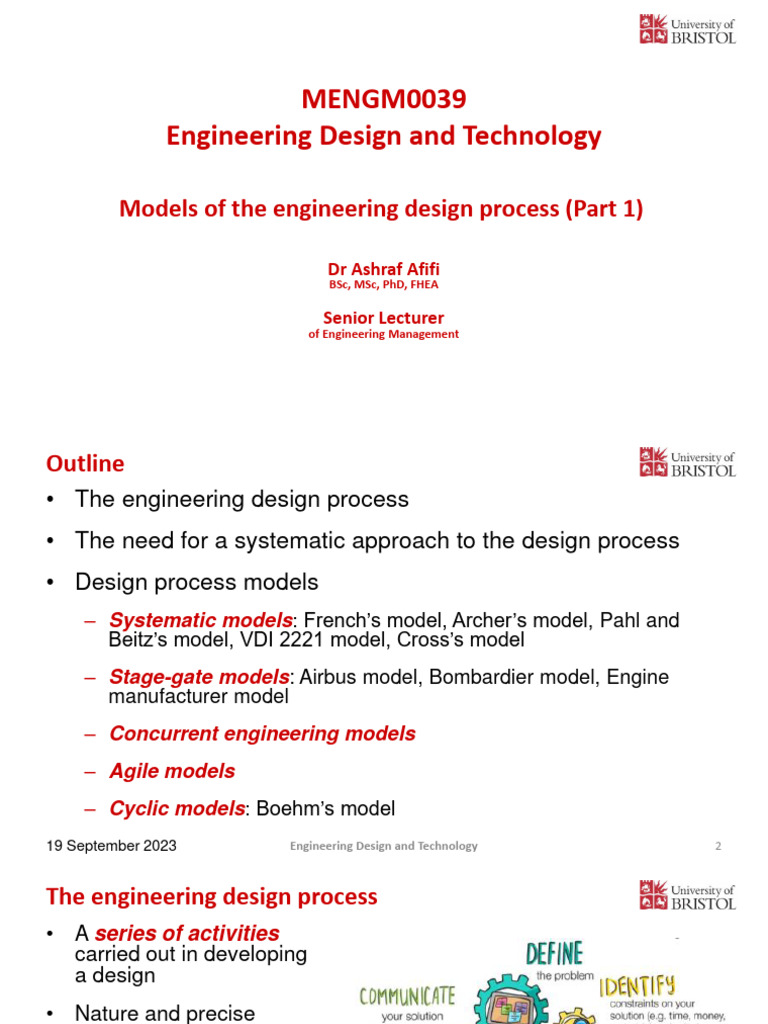 Engineering Design Process Models Overview | PDF | Scrum (Software ...