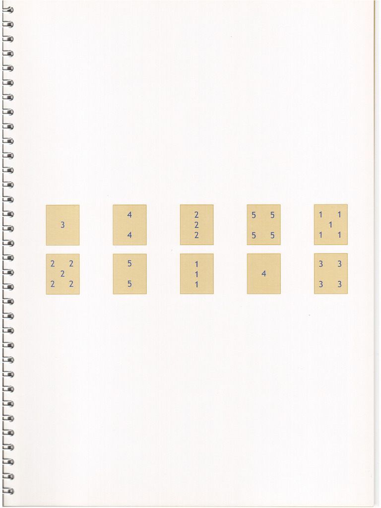 5 Digits Test Lamina 5 | PDF